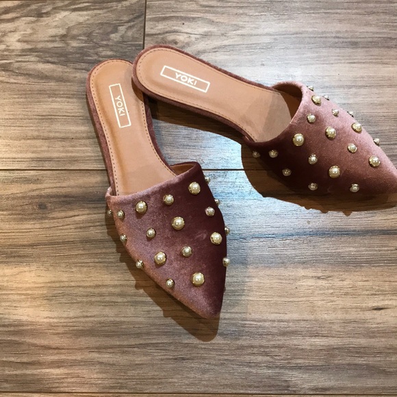Yoki | Shoes | New Yoki Blush Pearls Loafers | Poshmark